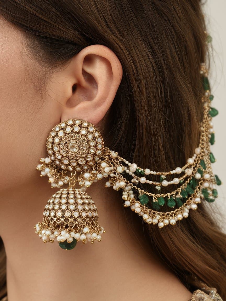 9+ Indian Wedding Earring Ideas to Elevate Your Bridal Look - OMG Hitched!