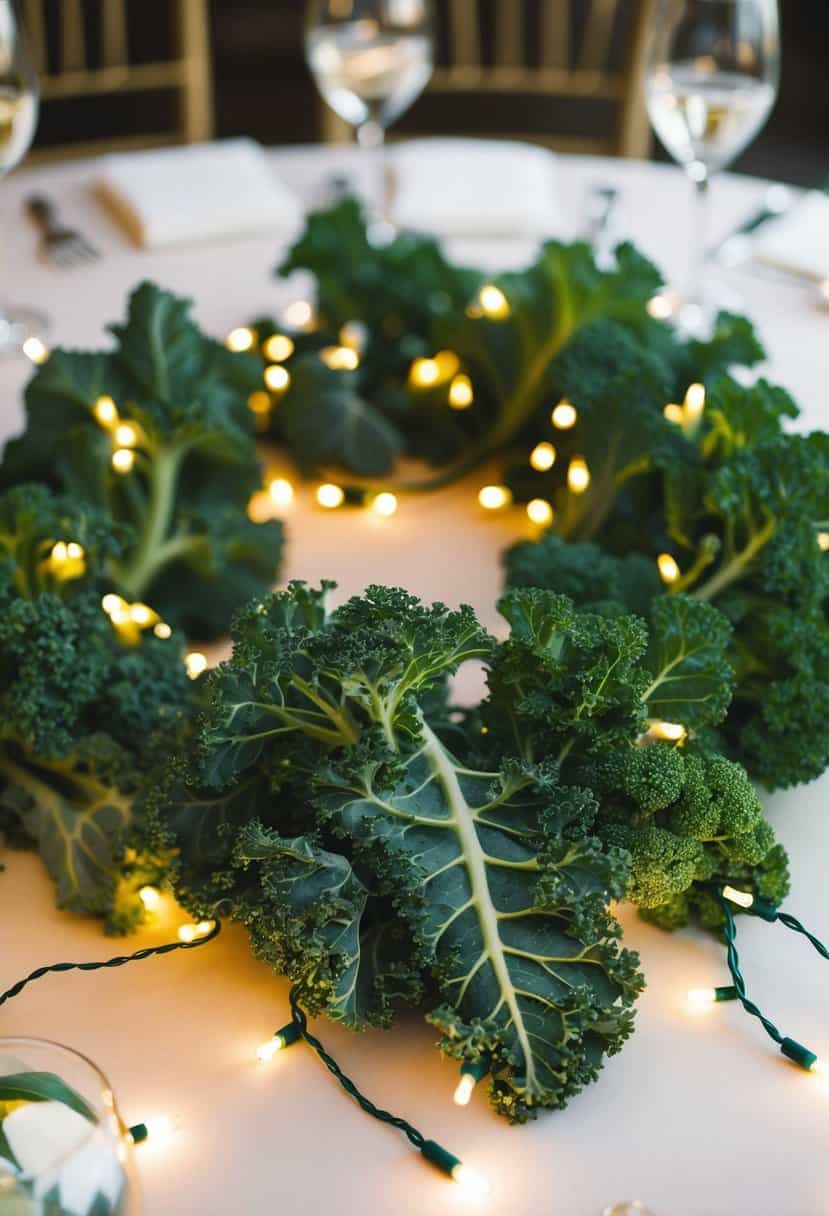 15 Kale Wedding Table Decoration Ideas for a Fresh and Elegant Look ...