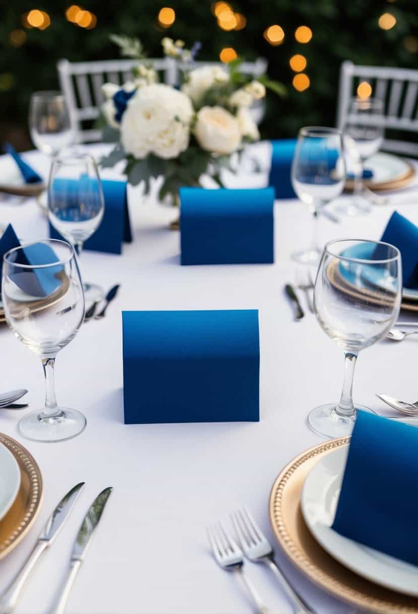 15 Navy Blue Wedding Table Decoration Ideas for a Stunning Reception ...
