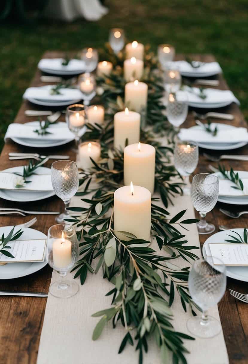 15 Olive Wedding Table Decoration Ideas for a Charming Celebration ...