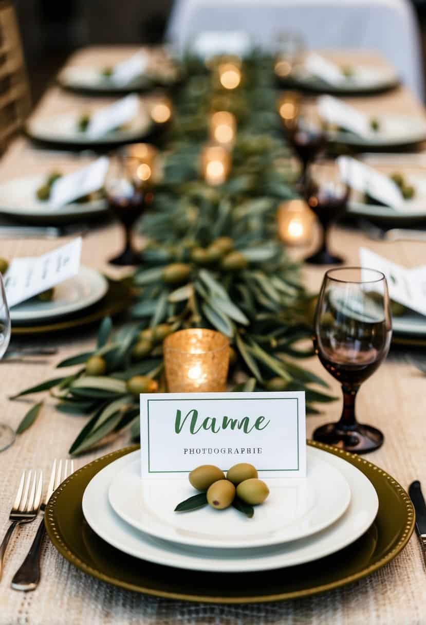 15 Olive Wedding Table Decoration Ideas for a Charming Celebration ...