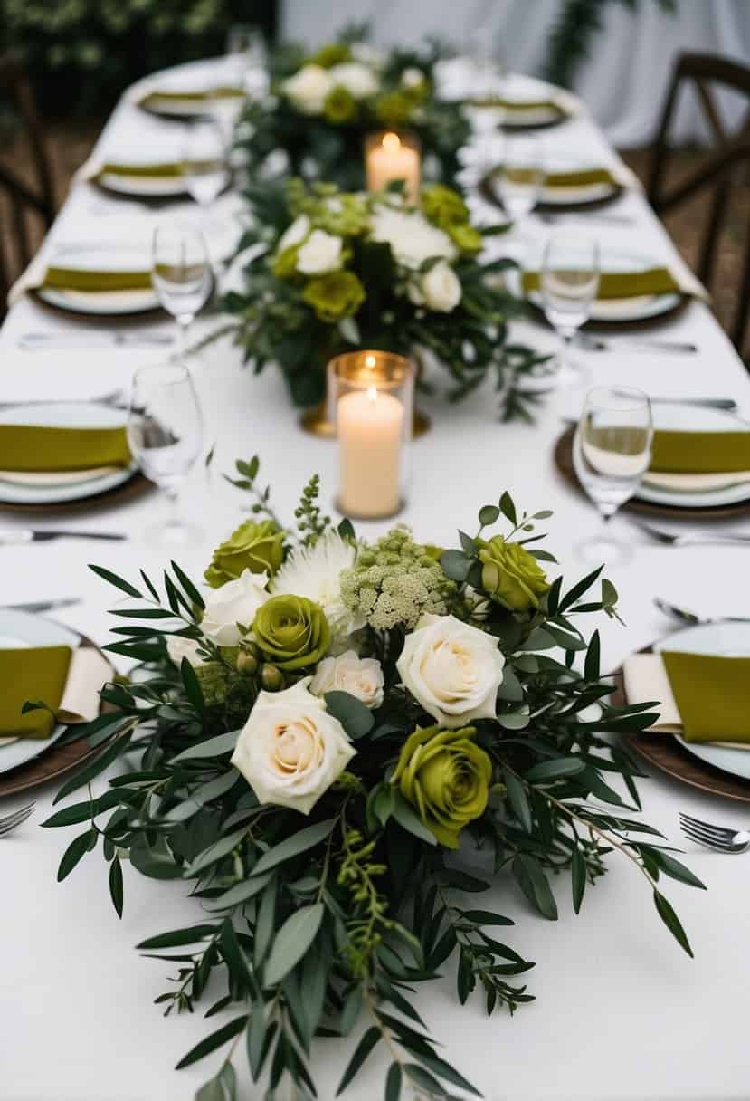 15 Olive Wedding Table Decoration Ideas for a Charming Celebration ...