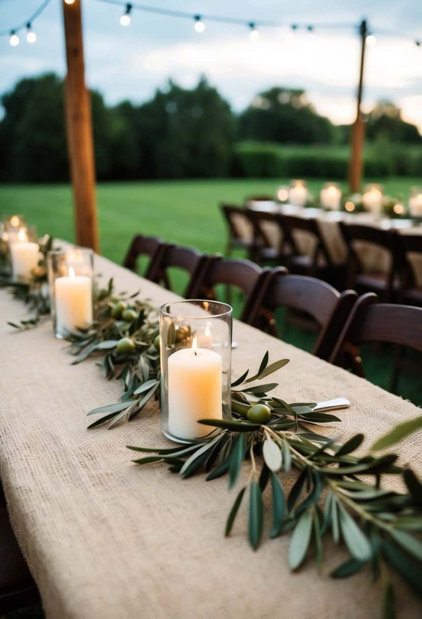 15 Olive Wedding Table Decoration Ideas for a Charming Celebration ...