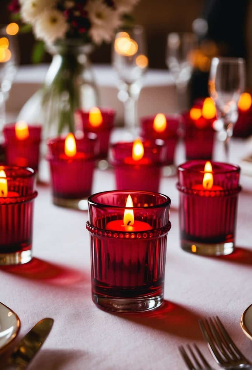15 Red Wedding Table Decoration Ideas for a Cozy Celebration - OMG Hitched!