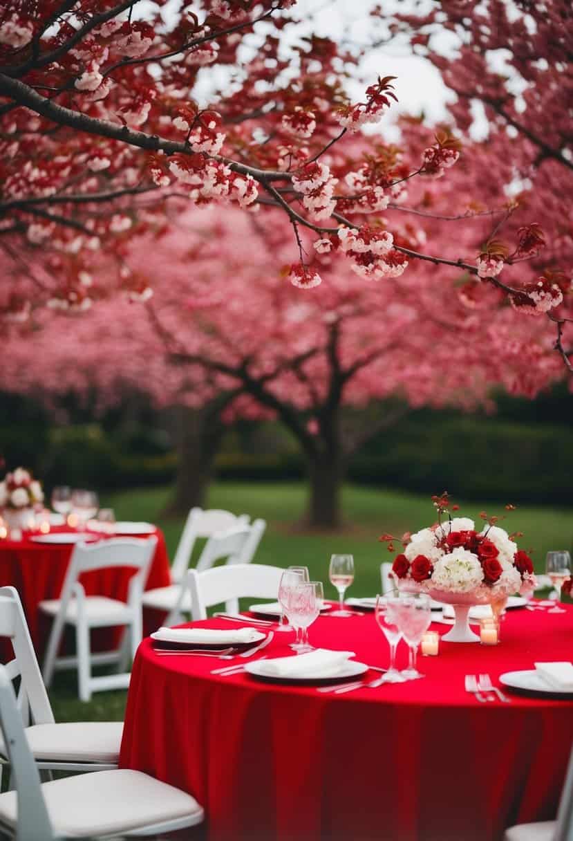 15 Red Wedding Table Decoration Ideas for a Cozy Celebration - OMG Hitched!