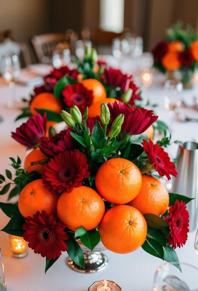 15 Red Wedding Table Decoration Ideas for a Cozy Celebration - OMG Hitched!