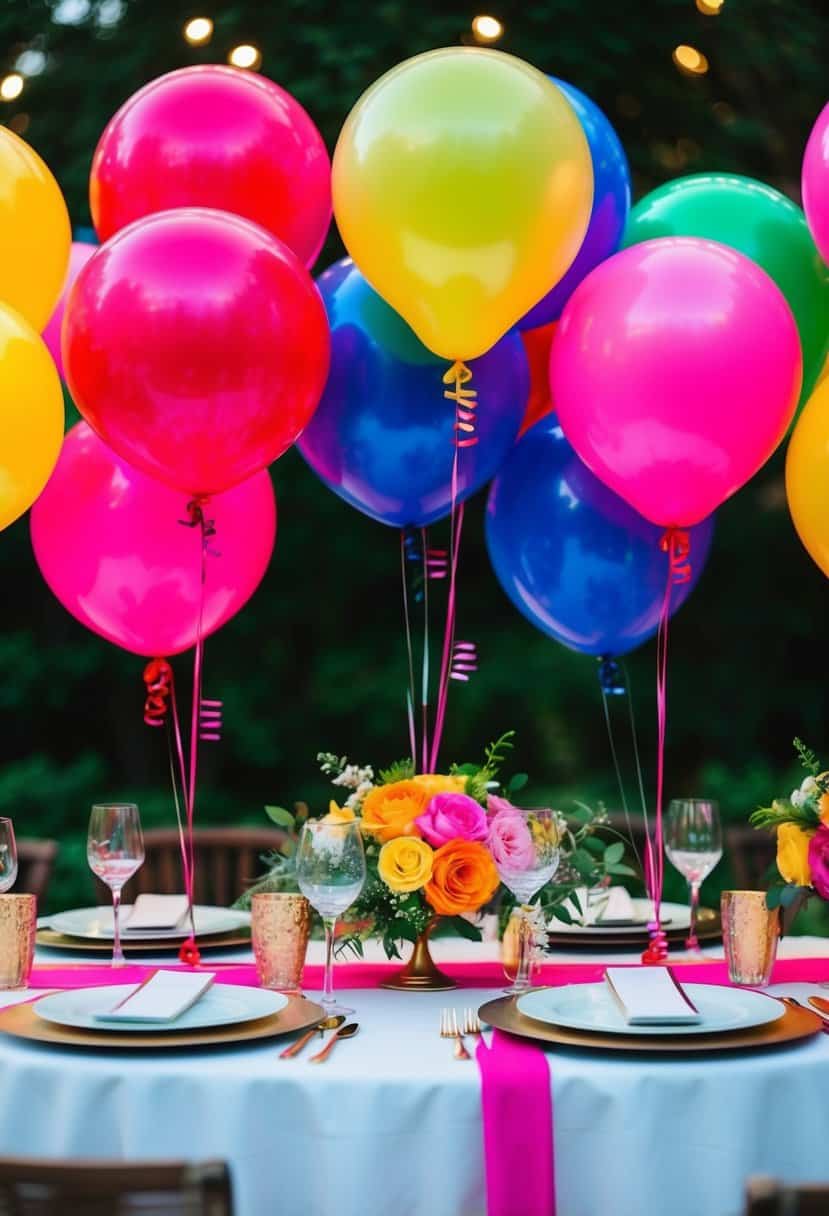15 Neon Wedding Table Decoration Ideas for a Vibrant Celebration - OMG ...