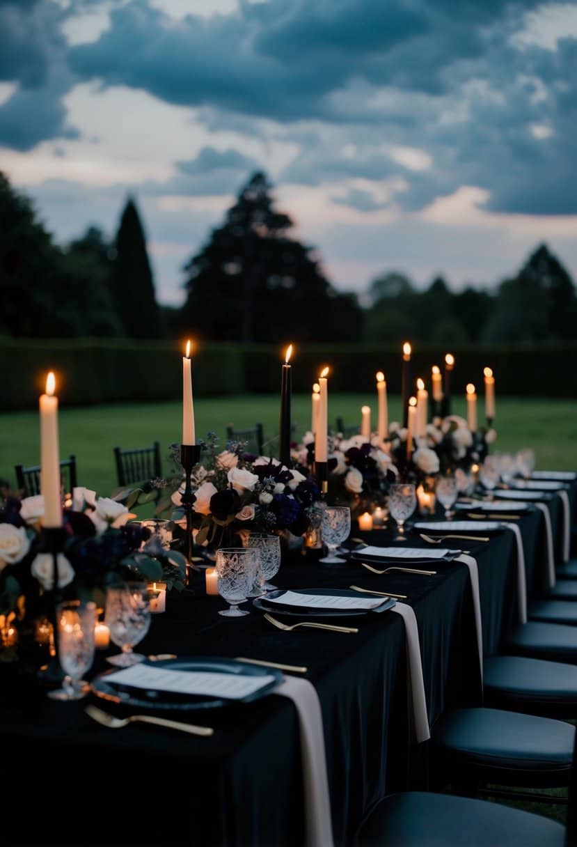 15 Gothic Wedding Table Decoration Ideas for a Memorable Celebration ...