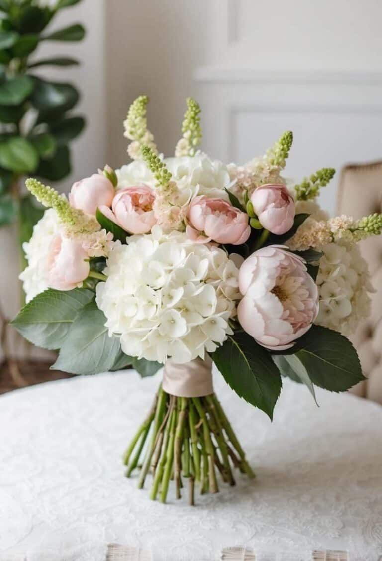 15 Hydrangea Peonies Wedding Bouquet Ideas to Inspire Your Big Day ...