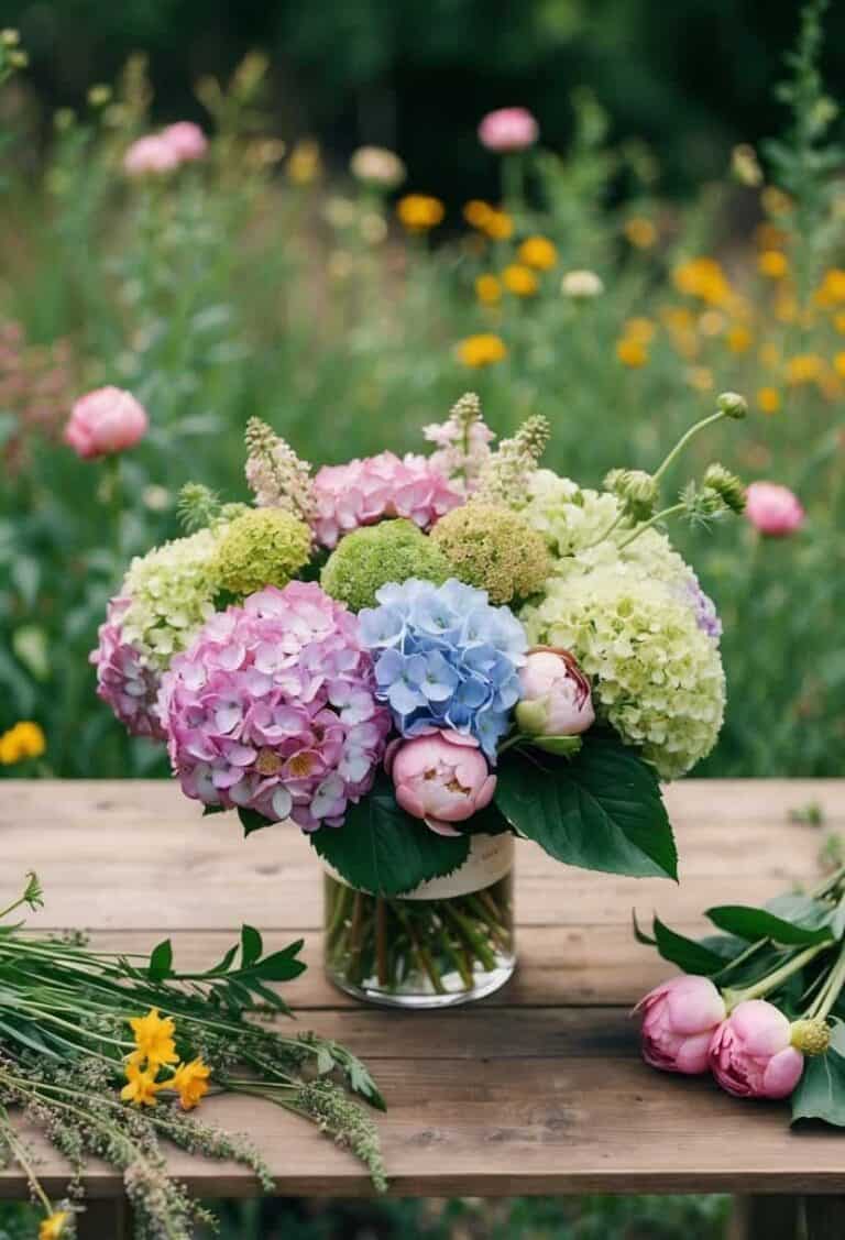 15 Hydrangea Peonies Wedding Bouquet Ideas to Inspire Your Big Day ...