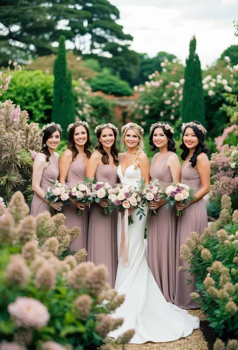 15 Dusty Pink and Mauve Wedding Color Ideas for a Romantic Celebration ...