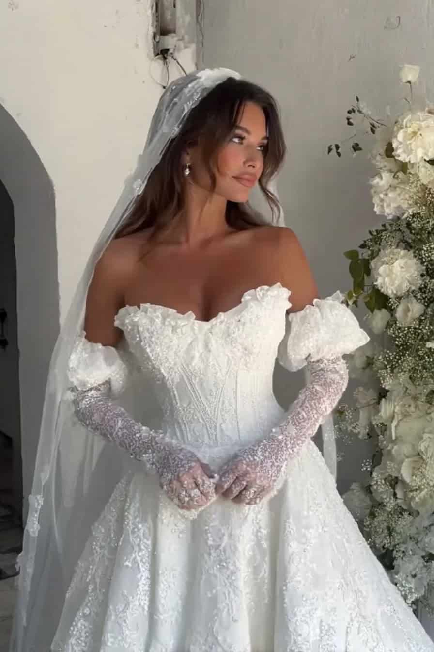25 Princess Wedding Dress Ideas for Your Fairytale Day - OMG Hitched!