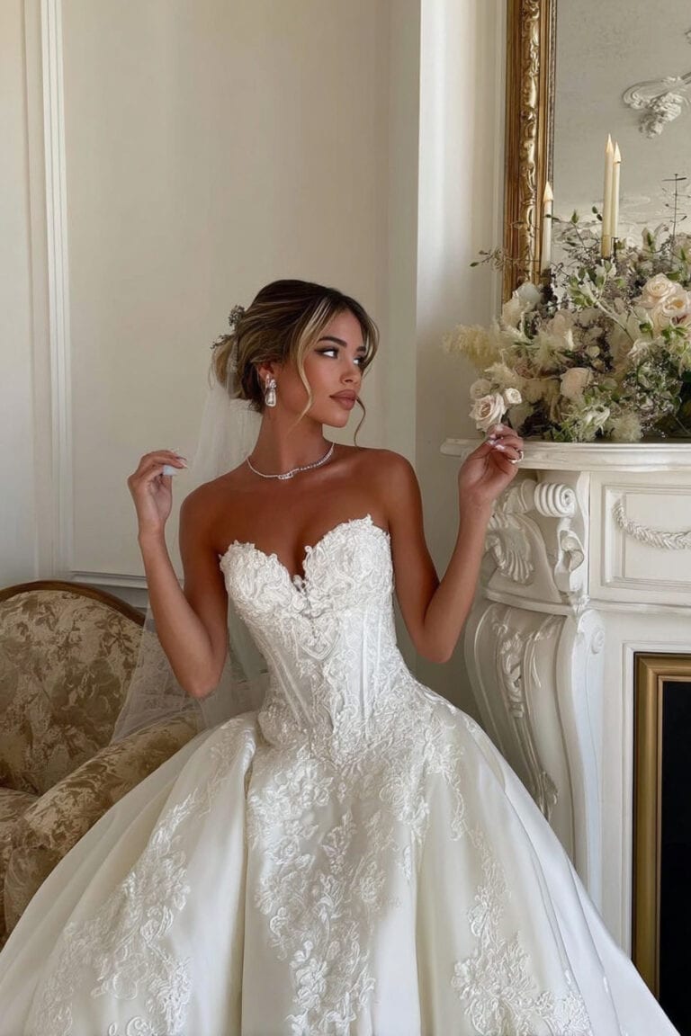 25 Princess Wedding Dress Ideas for Your Fairytale Day - OMG Hitched!